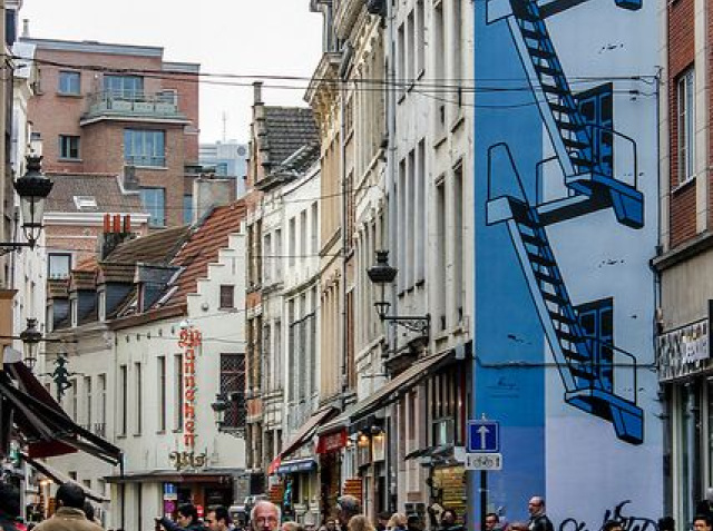 Comic Strip Route in Brussels 2025
